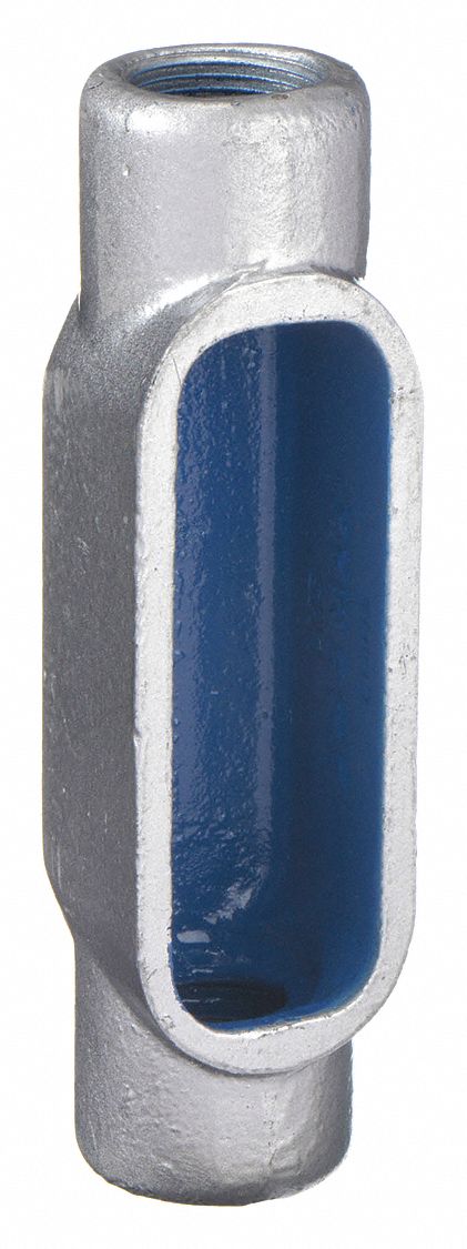 Iron, 1 in Trade Size, Conduit Outlet Body - 2LUP3|C37 - Grainger