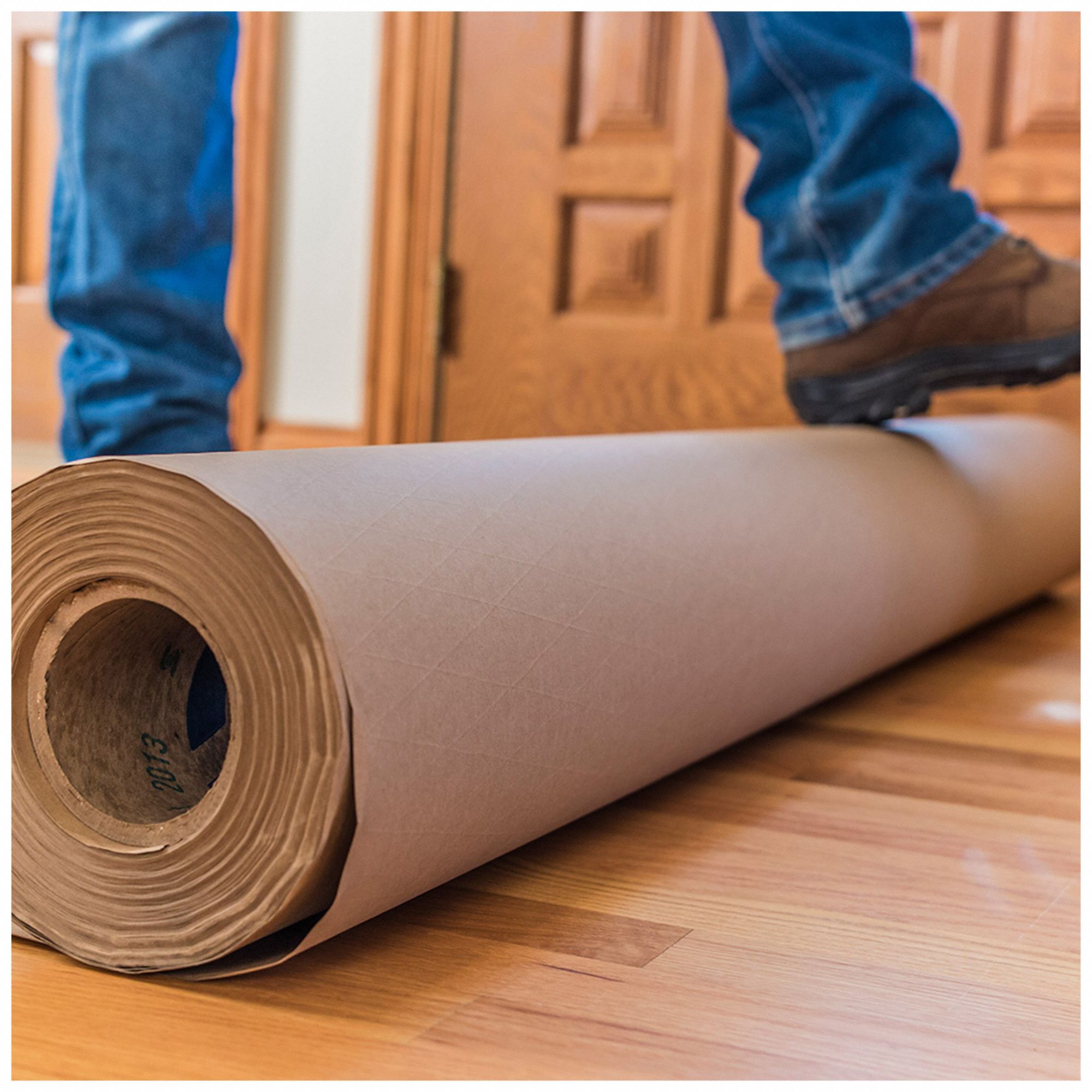 SURFACE SHIELDS Floor Protection: Light Duty, 2 mil Thick, 300 ft Lg, 5 ...