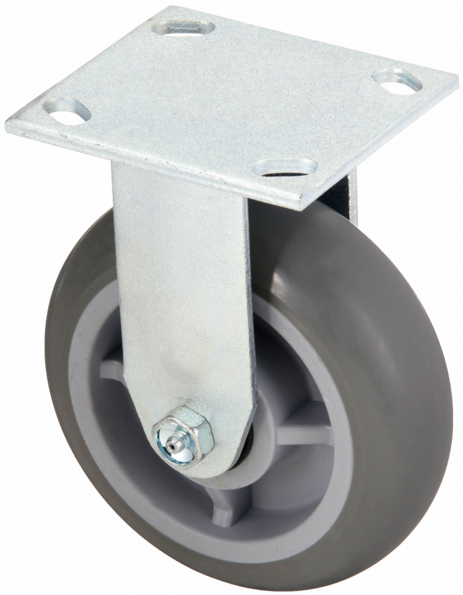 Rigid, No Brake, Plate Caster - 2LY28|2LY28 - Grainger