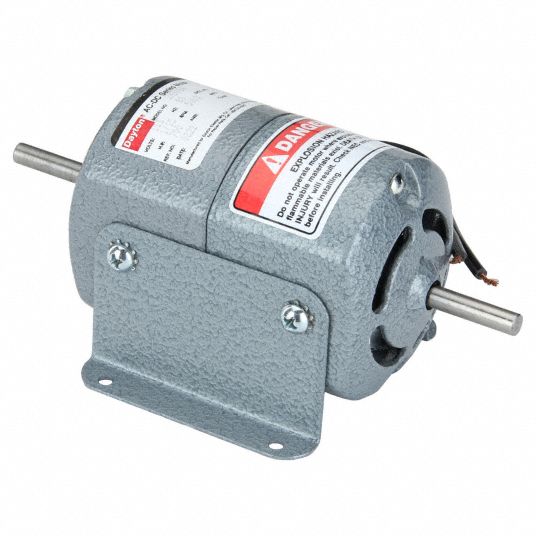 DAYTON, Rigid Base Mount, 1/15 HP, Universal AC/DC Motor - 2M066|2M066 ...