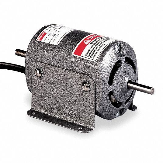 DAYTON Universal AC/DC Motor: Rigid Base Mount, 1/15 HP, 5,000 ...