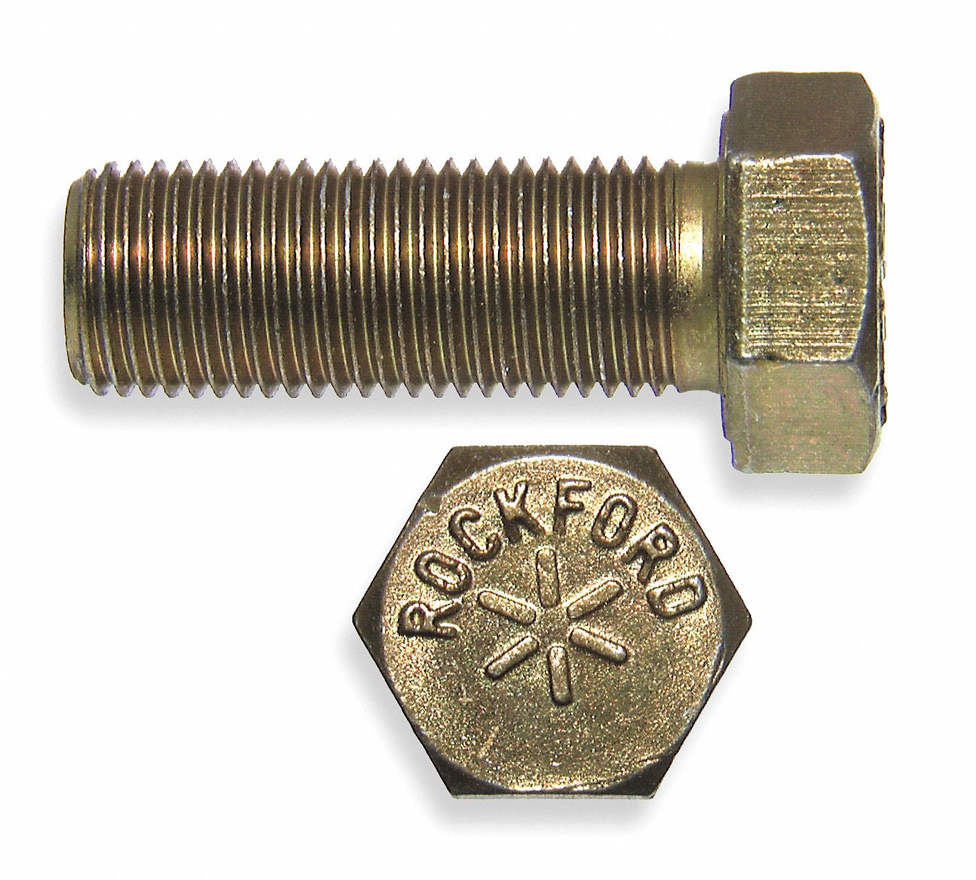 1/4"-28, Hex Head Cap Screw Grade 8, Steel, PK 100 - Grainger