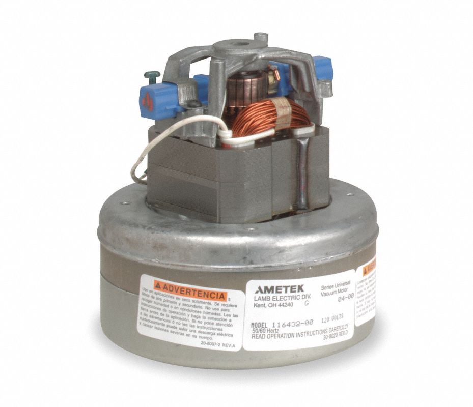 AMETEK LAMB Motor de Aspirado,Universal CA/CD,Voltaje 120,Fase 1 ...