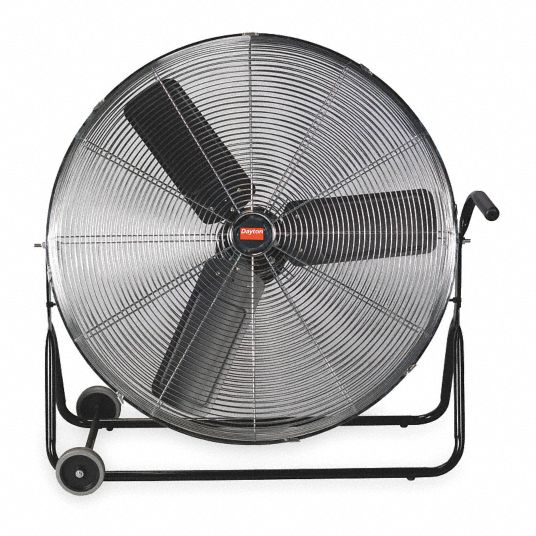 DAYTON, 30 in Blade Dia, 3 Speeds, Mobile Floor Fan - 2MA12|2MA12 ...