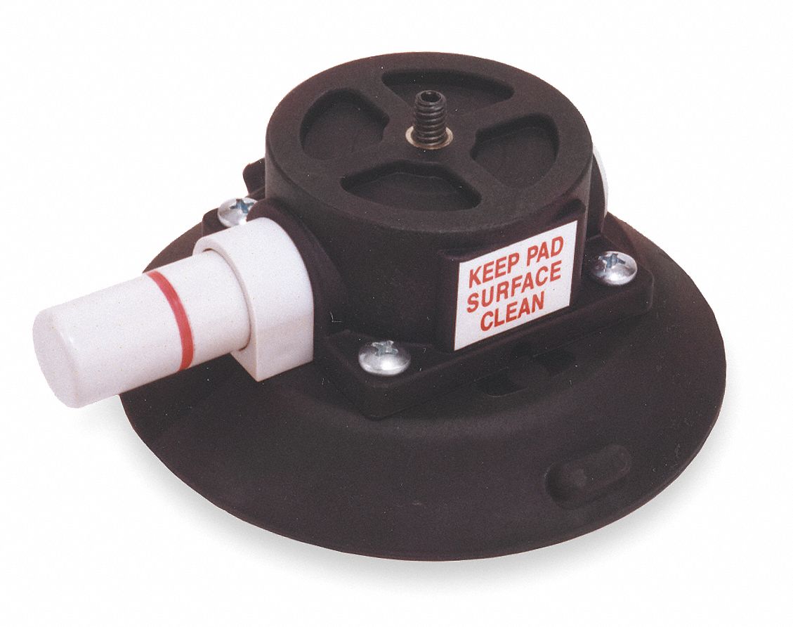 WOOD'S POWR-GRIP, Suction Cup Mount, 40 lb Max Load Capacity, Suction ...