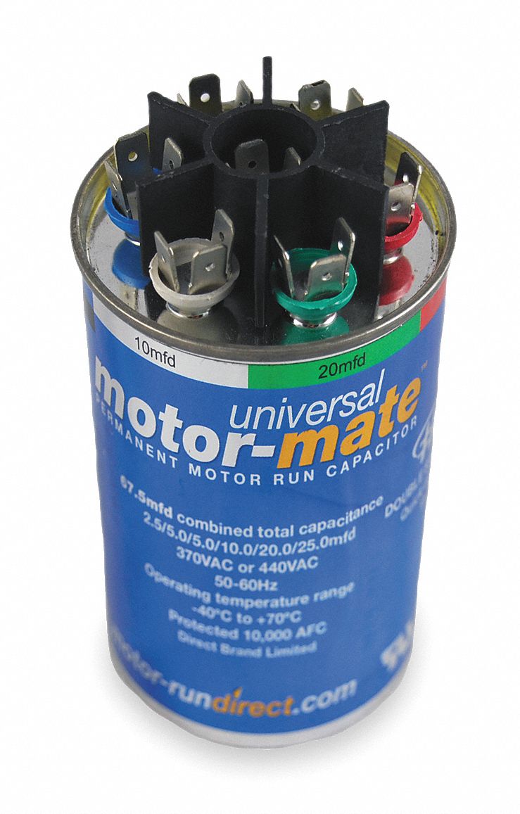 Universal Motor Run Capacitor - Grainger