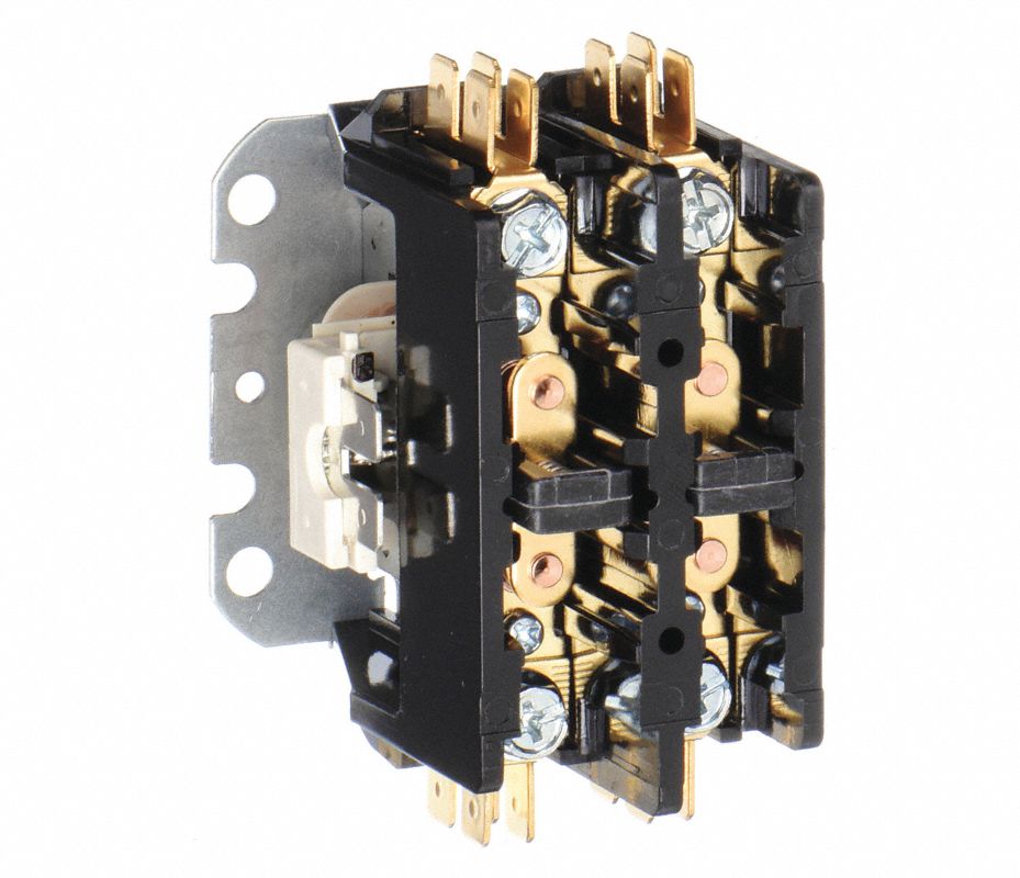 SQUARE D Contactor Compacto, 24VCA, Número de Polos 2, Reversible: No ...