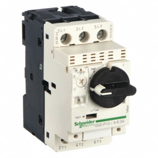 SCHNEIDER, Non-Reversing, 3 Poles, Manual Motor Starter - 2MNJ7|GV2P10 ...