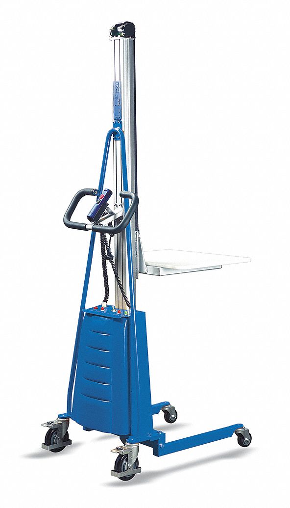 DAYTON Chain Drive Platform Lift, 220 lb. Load Capacity, Lifting Height ...
