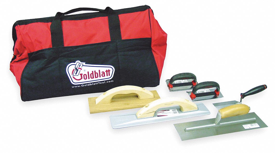 Concrete Apprentice Tool Kit,6 Pc - Grainger