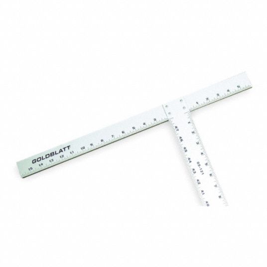 Drywall T Square,Aluminum,48 In - Grainger