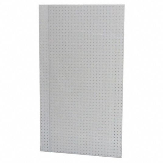 Round, 9/32 in Peg Hole Size, Pegboard Panel - 2MRV2|2MRV2 - Grainger