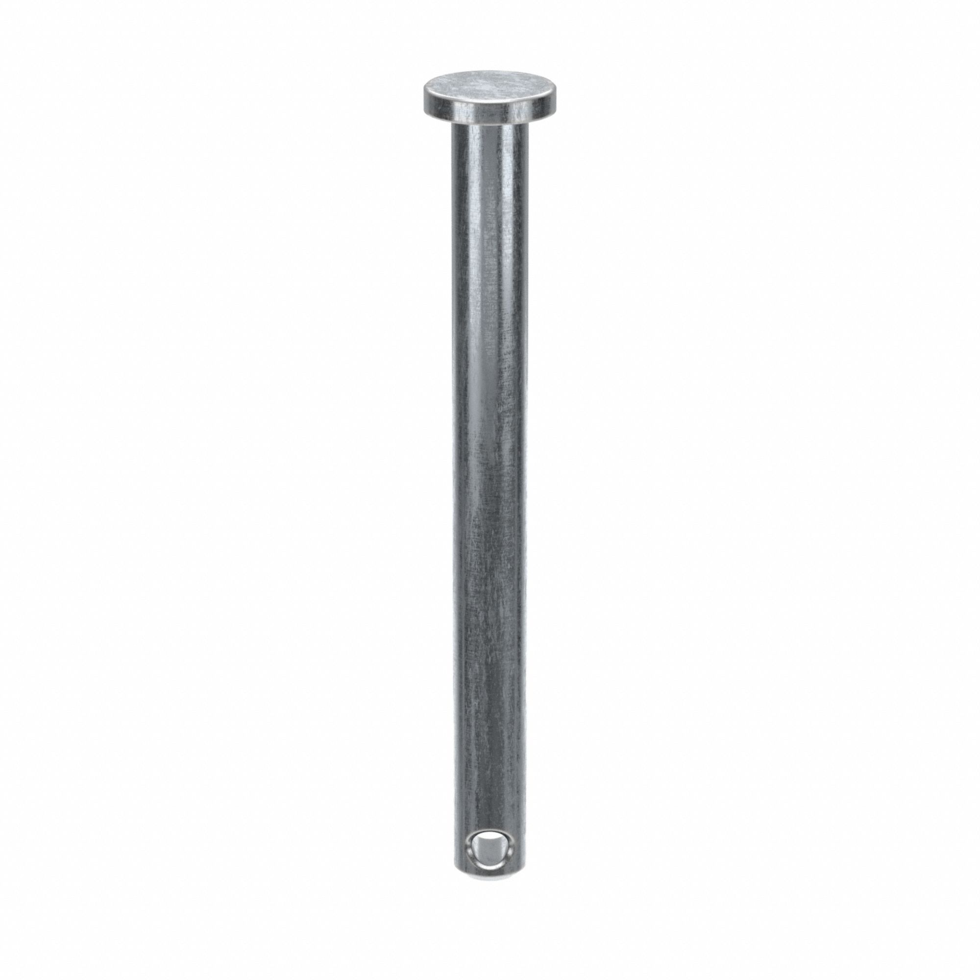 Inch, 3/16 in Pin Dia, Clevis Pin,2 in L,Steel 0.188in dia,PK25 - 2MUC9 ...