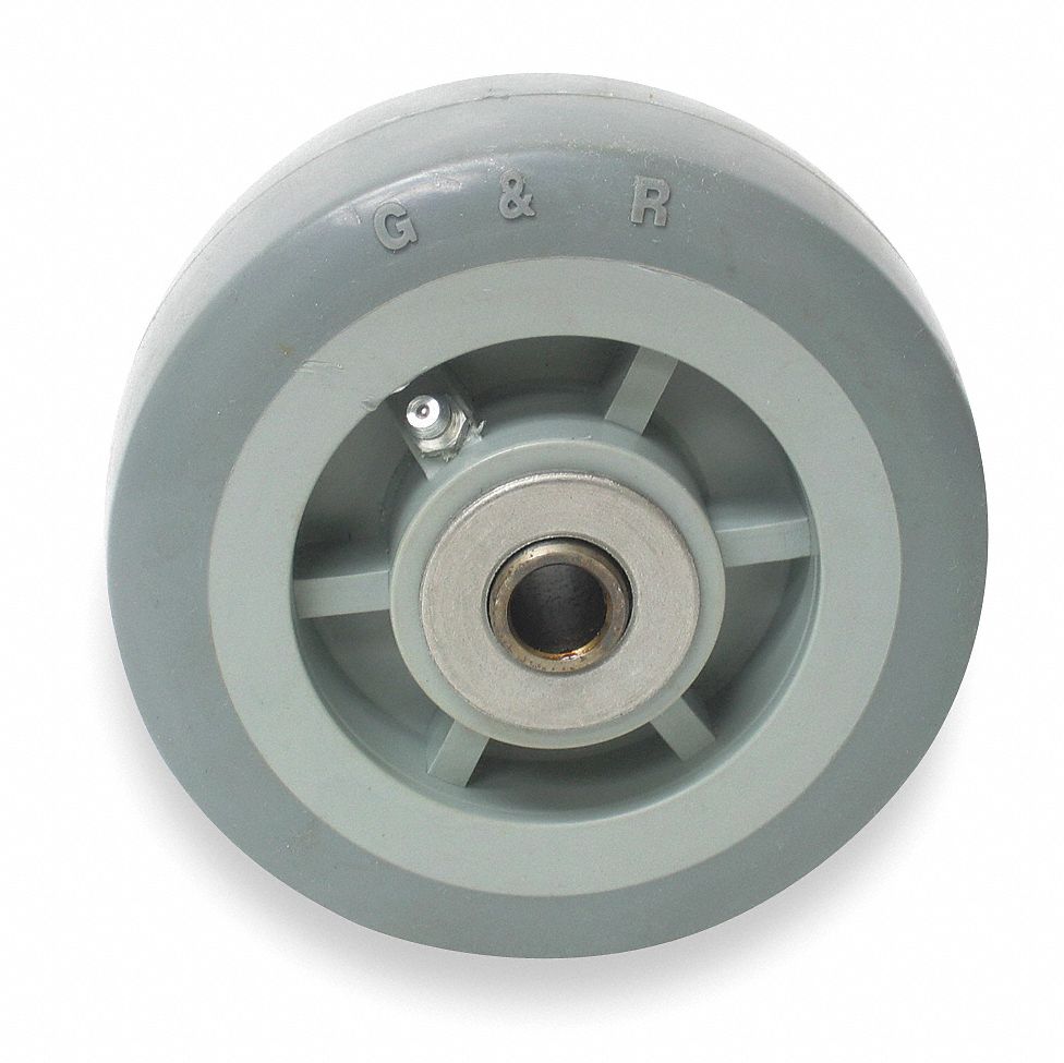 Caster Wheel, 5 in Wheel Dia., 375 lb Load Rating - Grainger