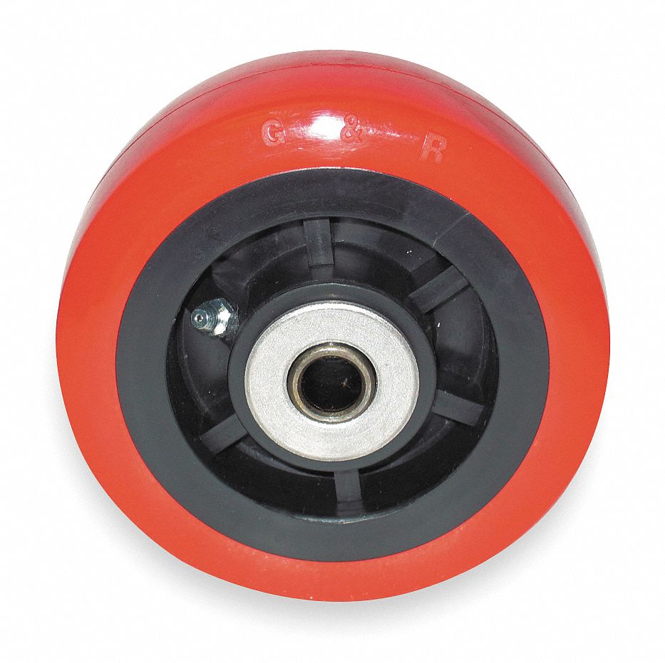 Caster Wheel, 5 in Wheel Dia., 750 lb Load Rating - Grainger