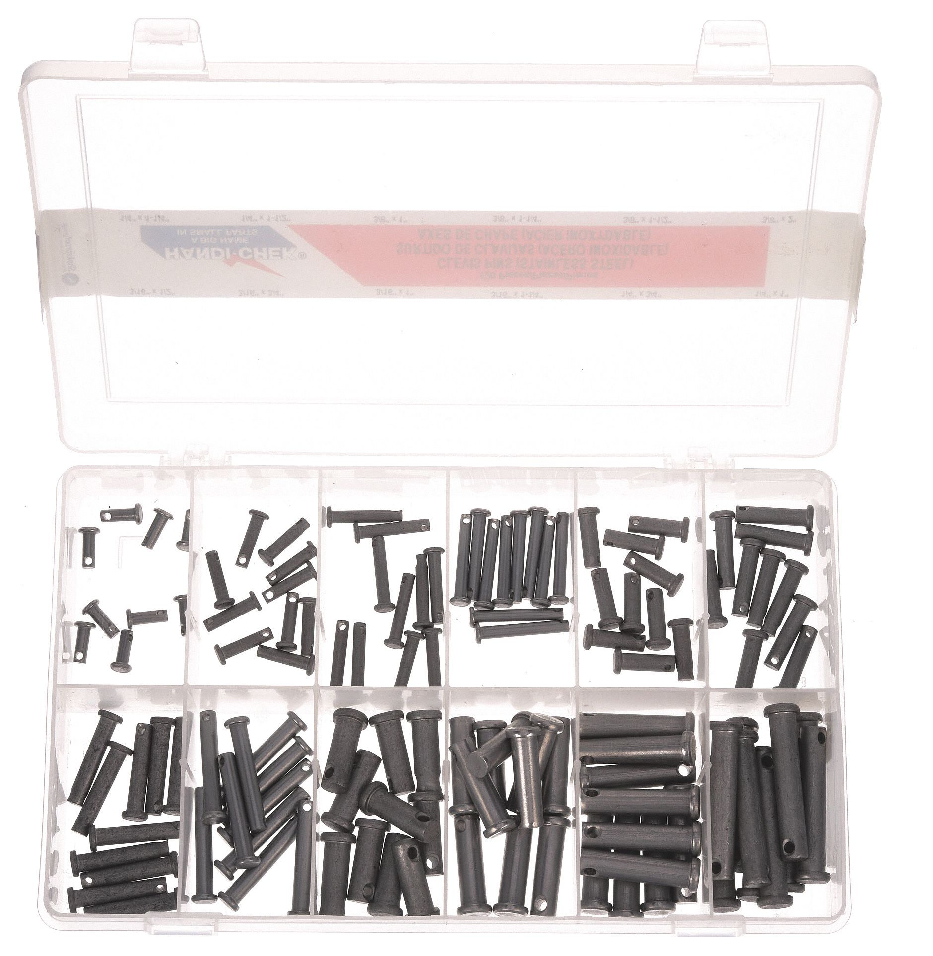 Inch, Stainless Steel, Pin Assortment,120 pcs,12 Sizes - 2MVP9|WWG-DISP ...