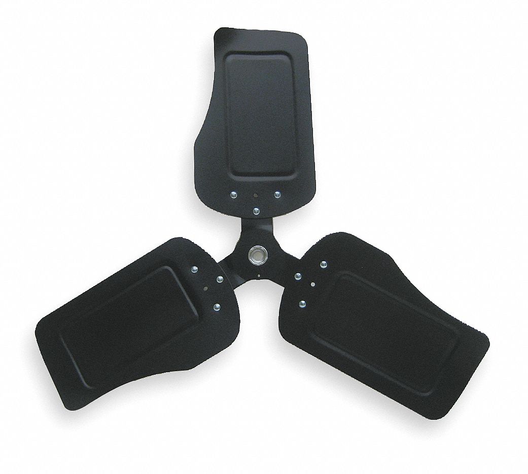 Replacement Propeller, Black Powder Coated Aluminum, Direct Drive Type ...