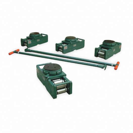 HILMAN ROLLERS, 400,000 lb Load Capacity, 7 1/2 in x 7 1/2 in, Machine ...