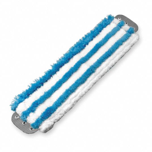 UNGER, Microfiber, Tabs/Pockets Connection, Flat Mop Pad - 2MXC3|MD40B ...