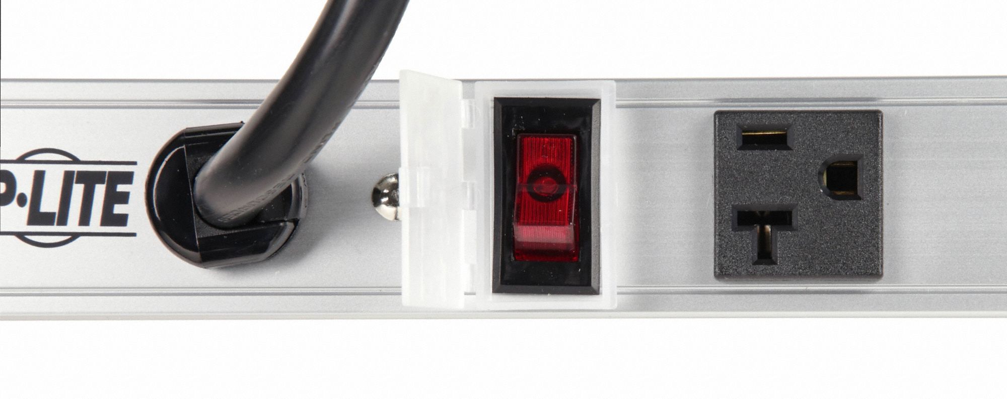 TRIPP LITE Outlet Strip: 12 Outlets, 15 ft Cord Lg, 15 A Max. Amps ...