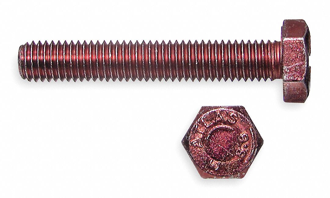 Hex Head Cap Screw Grade 9, Nickel, PK 50 - Grainger