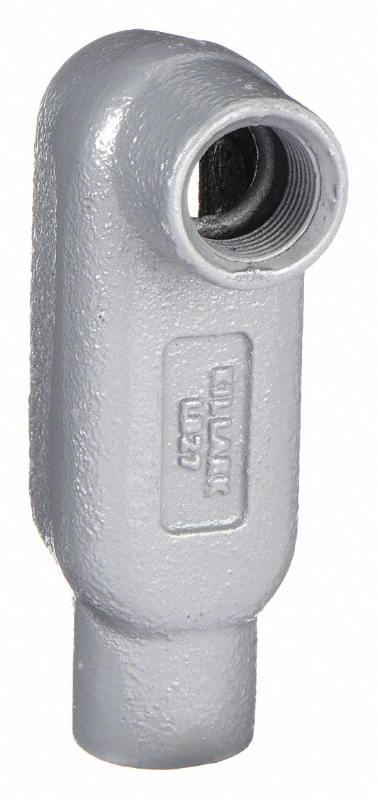 Iron, Powder Coated, Conduit Outlet Body - 2NA57|LB27 - Grainger