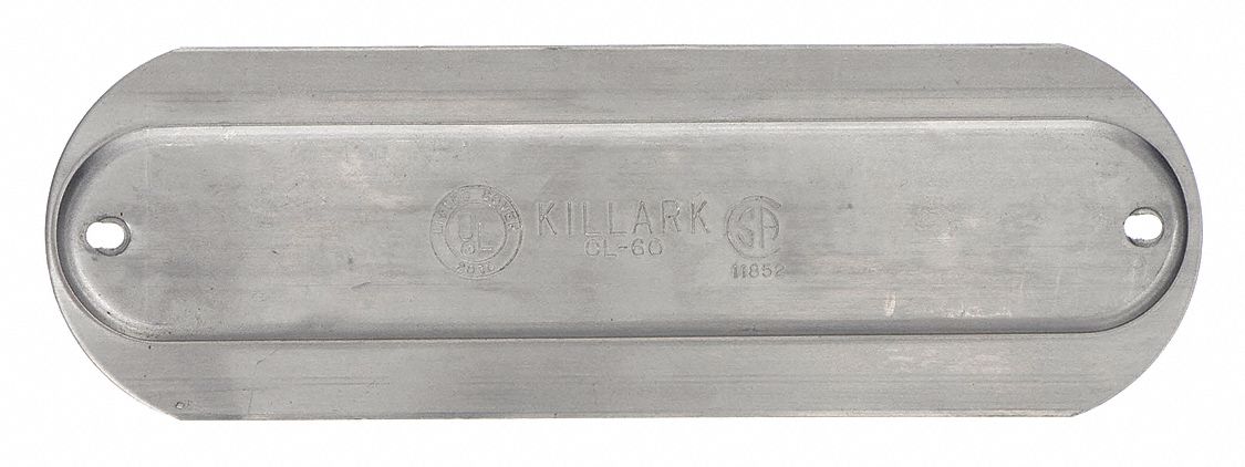 HUBBELL KILLARK COVERS FOR CONDUIT ACCESS FITTING, ALUMINUM, O SERIES ...