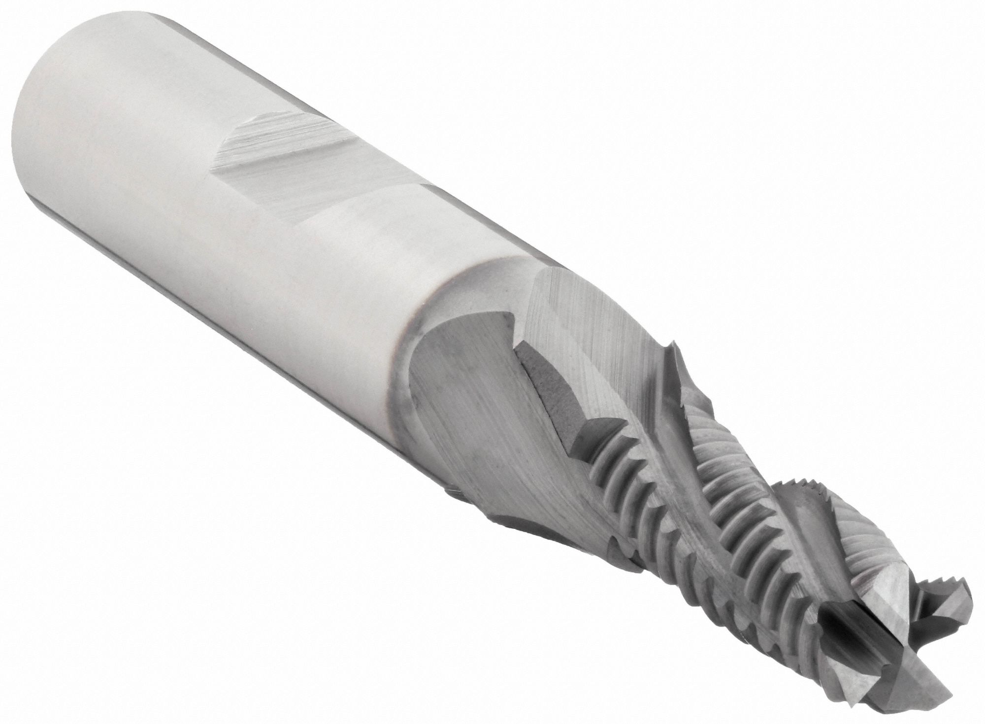 CLEVELAND, Cobalt, TiCN Coated, Roughing End Mill - 2NAL6|C30979 - Grainger