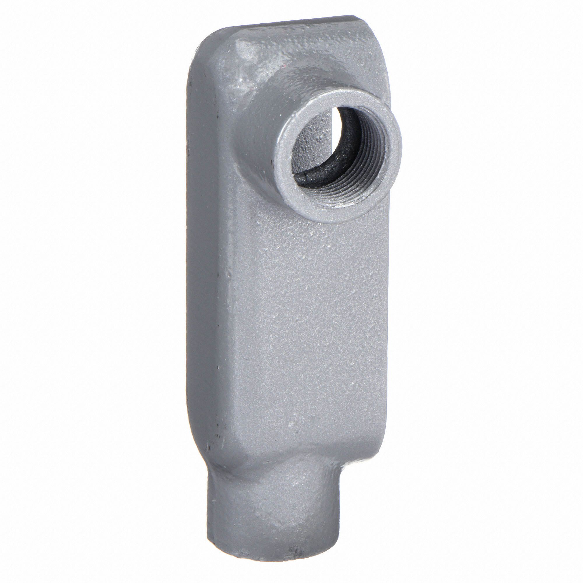 HUBBELL KILLARK Conduit Outlet Body: Iron, 1/2 in Trade Size, LR Body ...