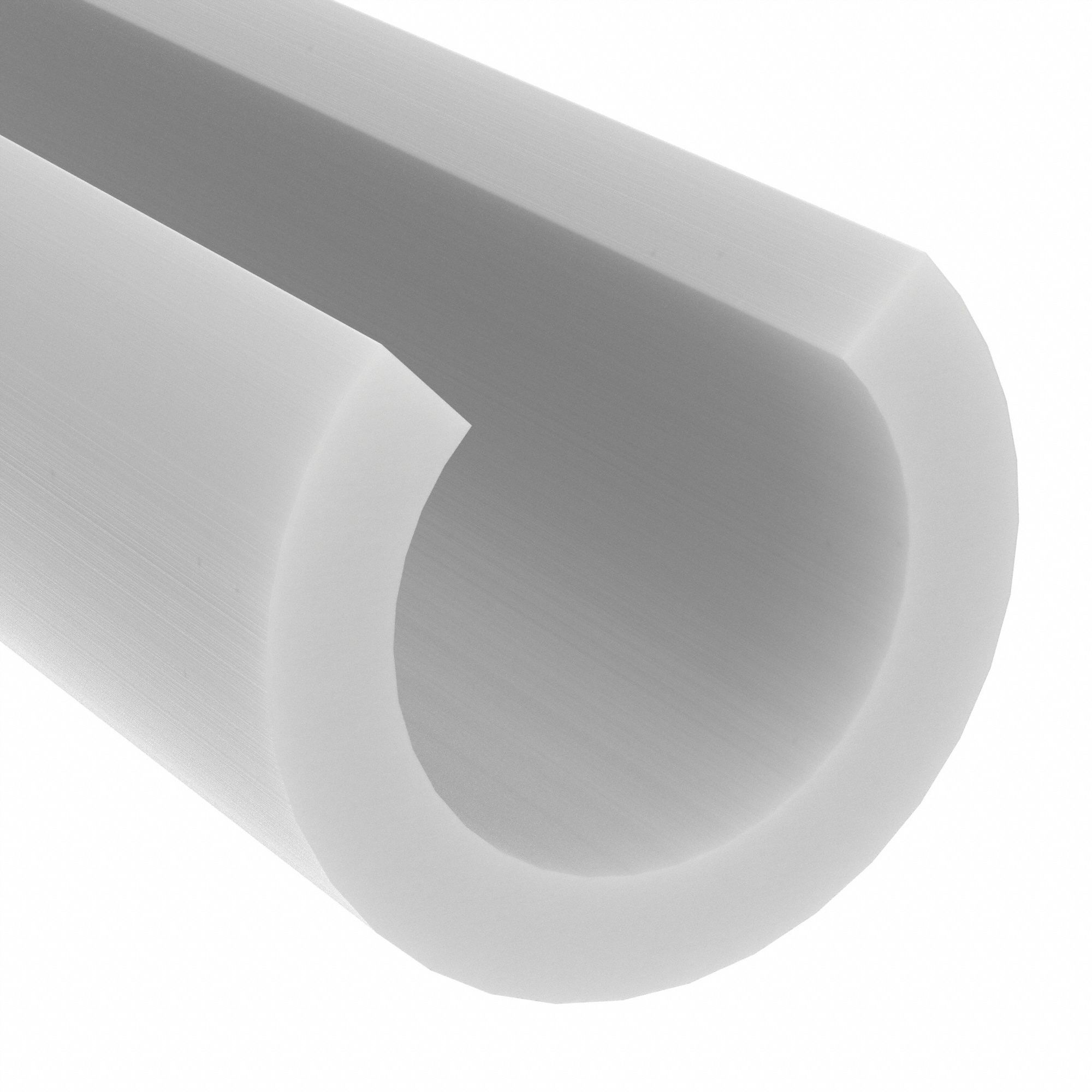 3/8 in Inside Radius, 1/2 in Outside Radius, Polyethylene Full-Round ...