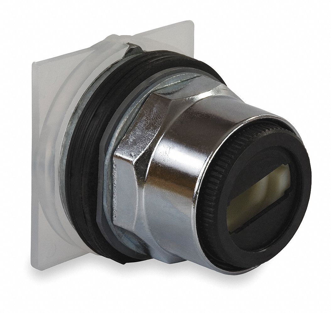 SCHNEIDER ELECTRIC, 30 mm Panel Mount Size, 2 Positions, Selector ...