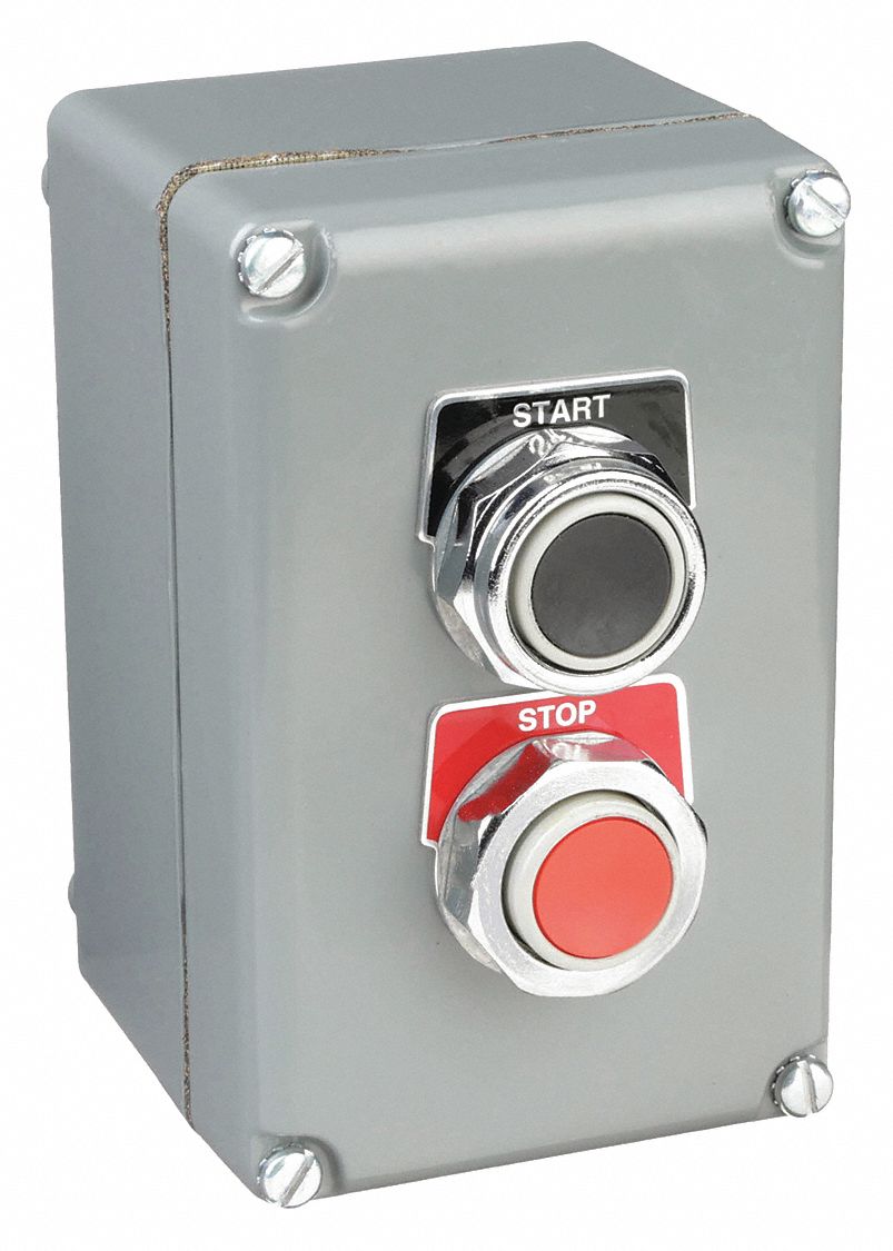 SCHNEIDER ELECTRIC, (2) Push Buttons, 0 Pilot Lights, Control Station ...