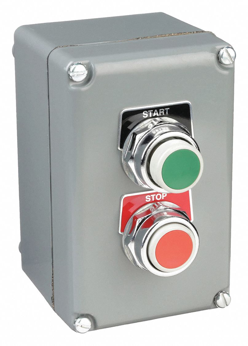 SCHNEIDER ELECTRIC, (2) Push Buttons, 0 Pilot Lights, Control Station - 2NMD5|9001KYK27 - Grainger