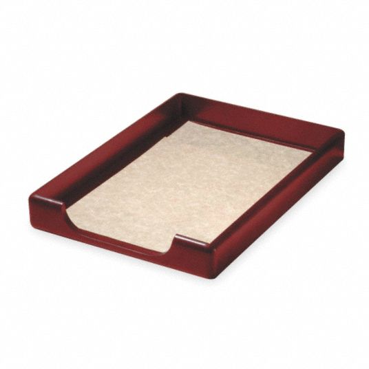 ROLODEX, 1 Compartments, Wood, Letter Tray - 2NRH2|23360 - Grainger