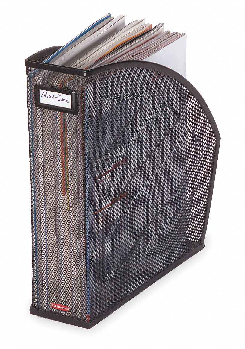 ROLODEX Archivador Revistas,1 Vertical,Negro - Bandejas para Cartas y ...