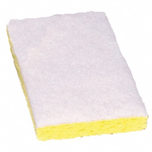 TOUGH GUY, Polyester, 6 in Lg, Scrubber Sponge - 2NTH2|2NTH2 - Grainger