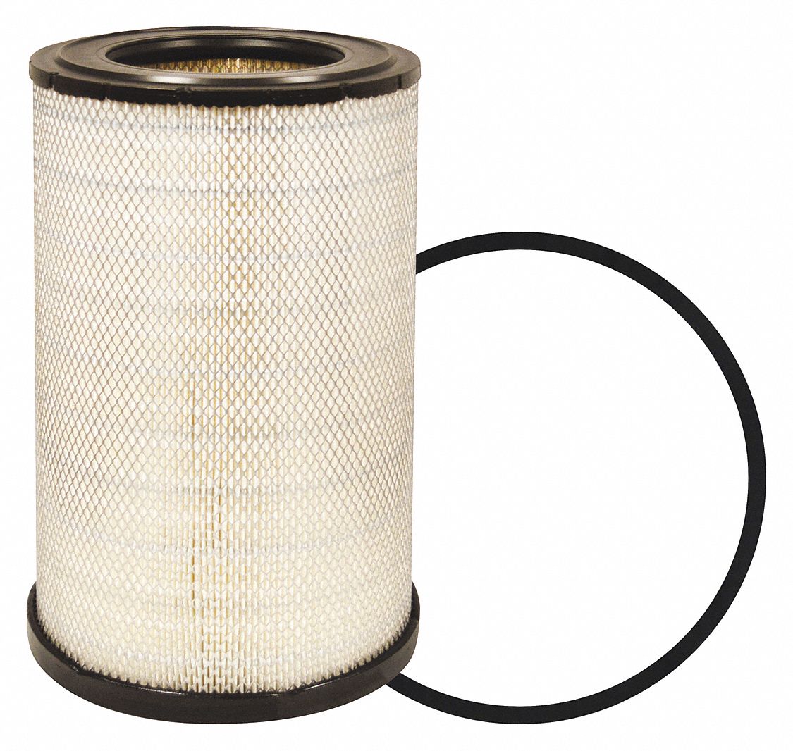 BALDWIN FILTERS, Round-Oval, Engine, Automotive Air Filter - 2NUU4 ...