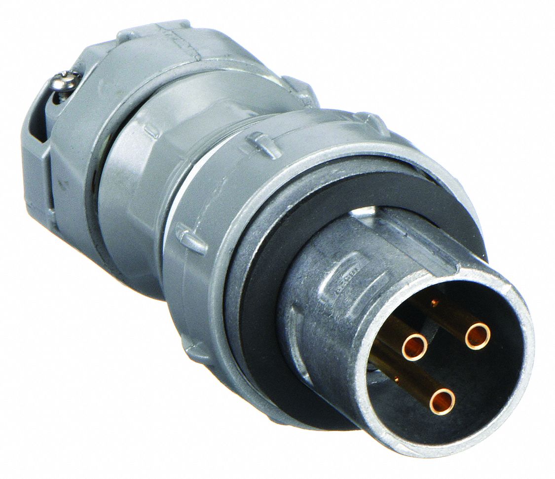 30 A, 250V DC/600V AC, Pin and Sleeve Plug - 2NVN5|VP3375 - Grainger