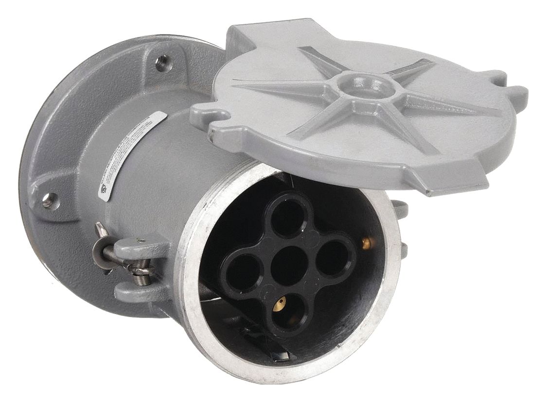 200 A, 600V AC/250V DC, Pin and Sleeve Receptacle - 2NVX1|VR20422 ...