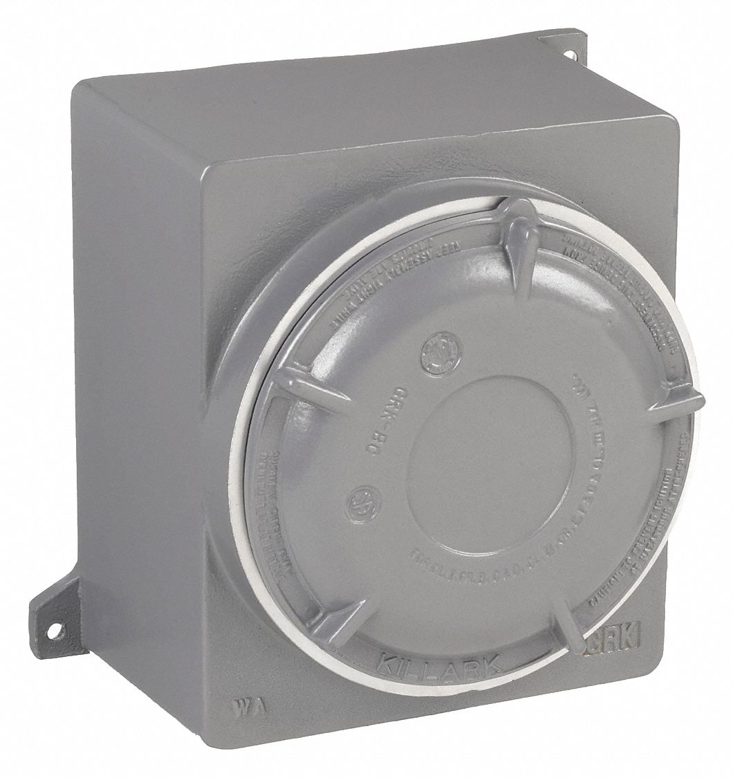 HUBBELL KILLARK, Enclosure and Blank Cover, 9 in x 9 in x 7 in ...