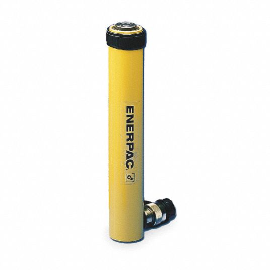 ENERPAC, Single Acting, 10 ton Nominal Capacity, Hydraulic Ram - 2NWH5 ...