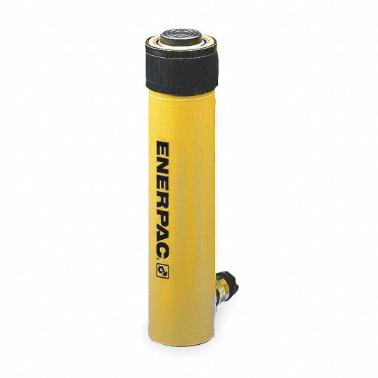 ENERPAC Hydraulic Ram: Single Acting, 25 ton Nominal Capacity, 14 in ...