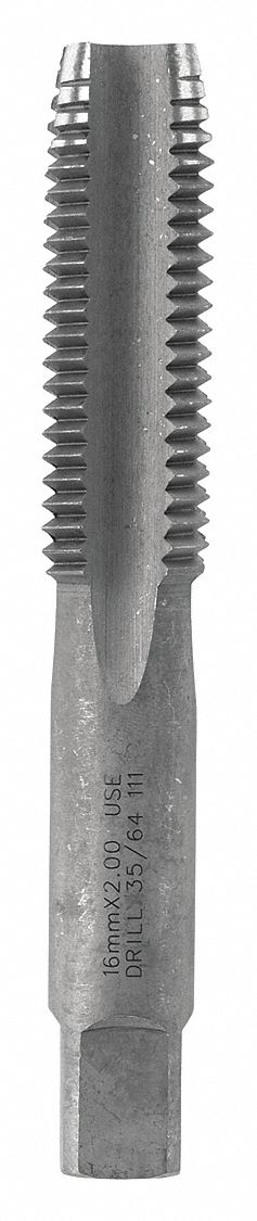 BOSCH, M12x1.75 Thread Size, 42.07 mm Thread Lg, Tap - 2NWX4|BPT12M175 ...