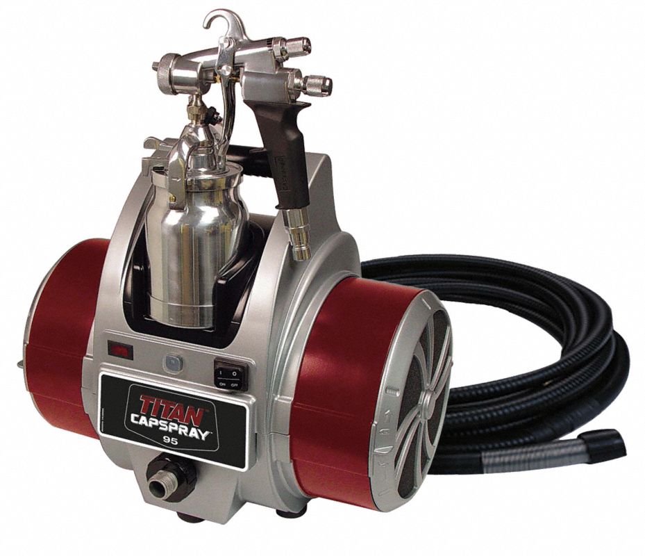 TITAN Rociador de Pintura,90 PCM,30 pies L - Rociadores de Pintura ...