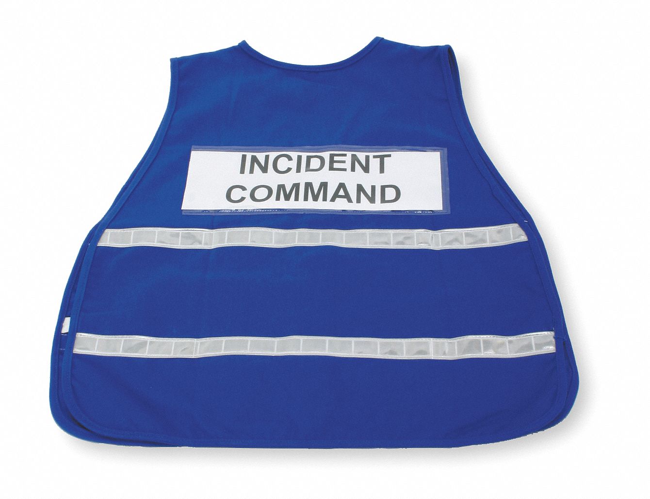 CONDOR, Safety Vest ANSI Class Unrated, Blue, Incident Command Vest ...