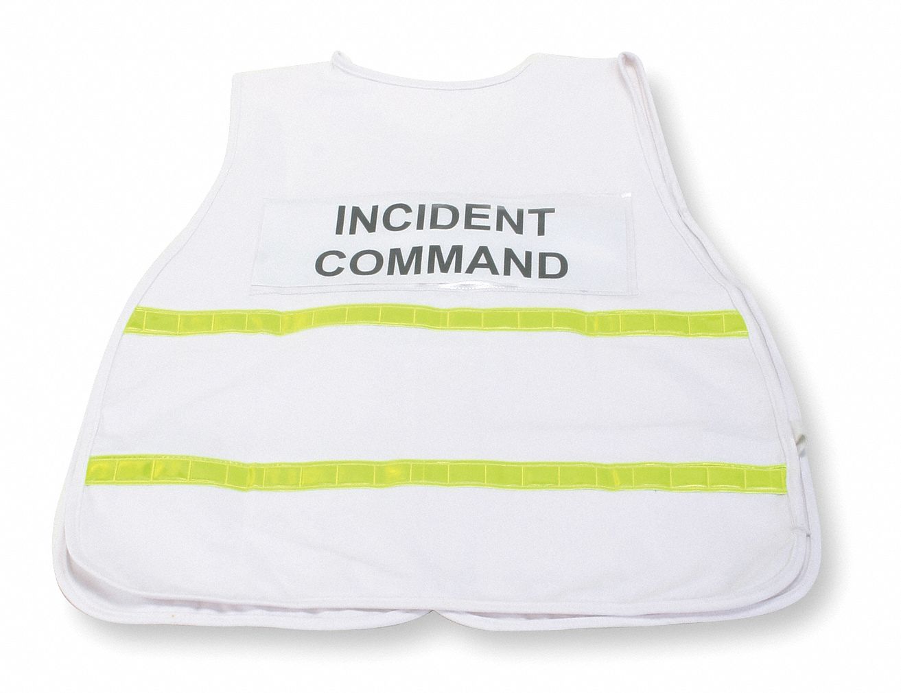 CONDOR, White, Cotton Blend, Incident Command Vest - 2PDP4|2PDP4 - Grainger