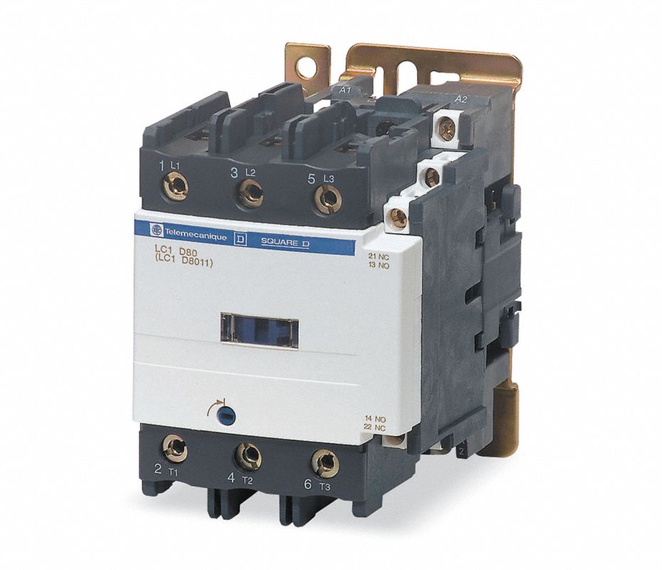 SCHNEIDER ELECTRIC Contactor Magnético Tripolar 110VCA, Polos: 3 ...