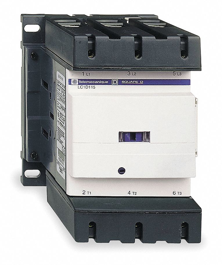 SCHNEIDER ELECTRIC Contactor Magnético Tripolar, Voltaje de Bobina ...