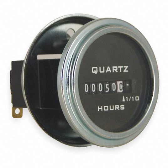 TRUMETER, Hour Meters, Front Panel Mounting, Hour Meter - 2PPU5|732 ...