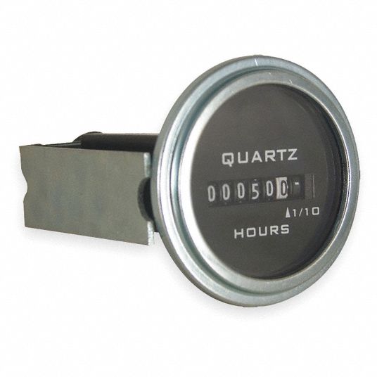 TRUMETER, Hour Meters, Front Panel Mounting, Hour Meter - 2PPU6|732 ...
